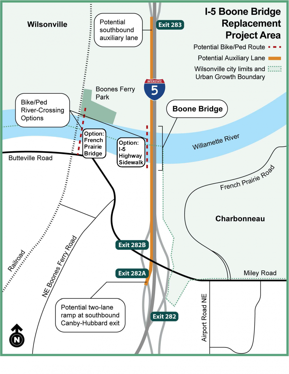 ODOT Seeks Public Feedback on I-5 Boone Bridge Project | City of ...